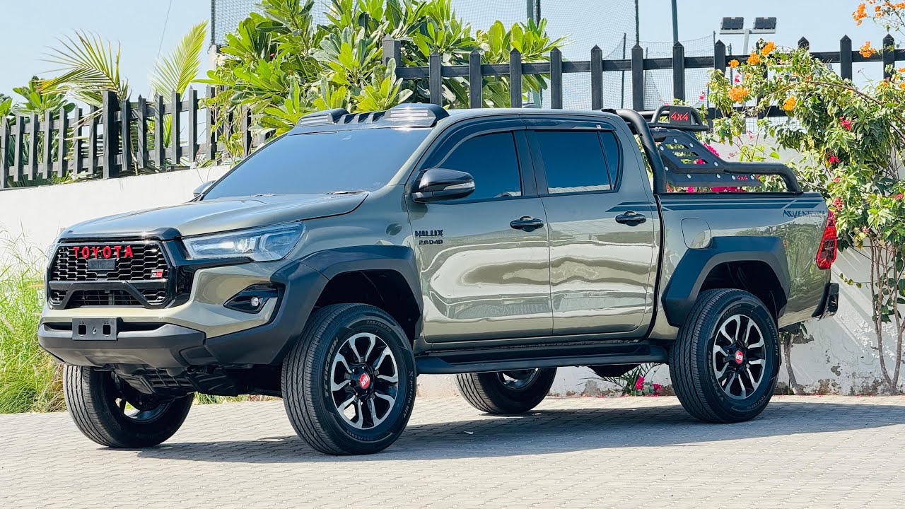 TOYOTA HILUX 2022 FULLY MODIFIED TO LATEST 2023 GR SPORTS - YouTube
