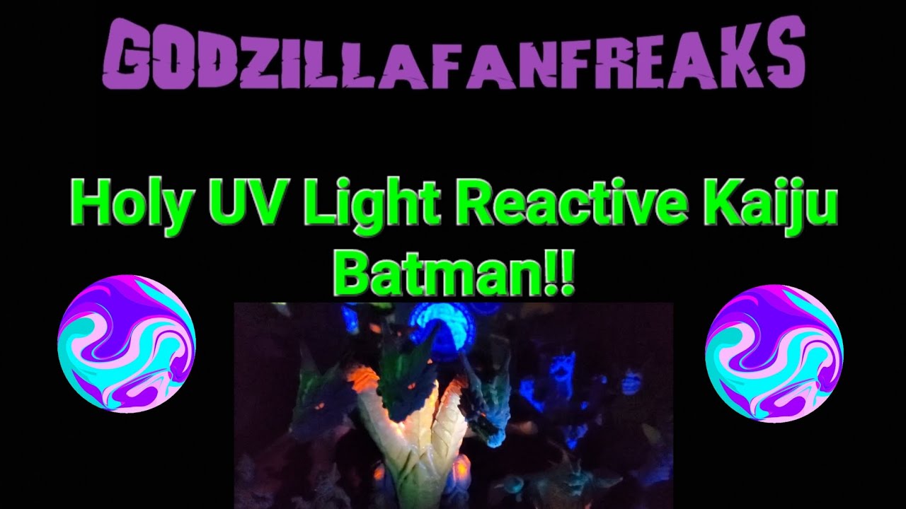UV Light Reactive Kaiju Discovery! - YouTube
