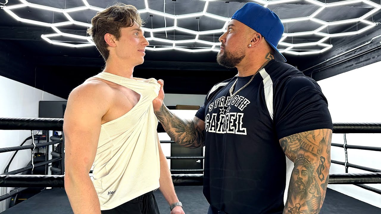 Brandon William Came To MY Gym! - YouTube