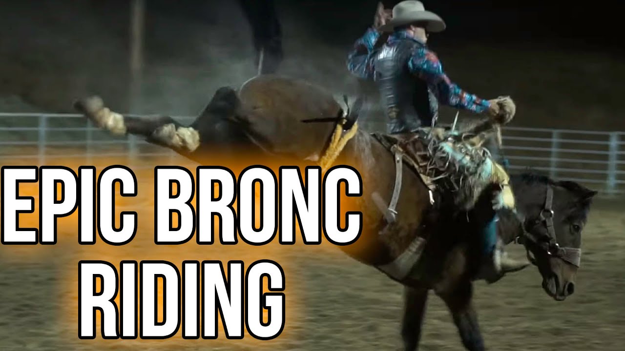 Epic Bronc Practice - 10-23-19 | Veater Ranch - YouTube