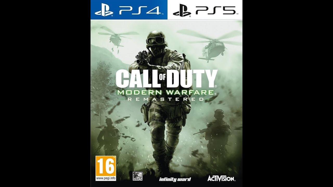 Call of Duty Modern Warfare Remastered PS4 Parte 1 - YouTube