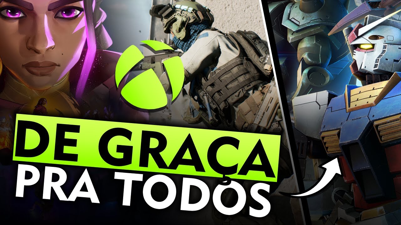 LANÇAMENTO DE GRAÇA agora pra TODOS no XBOX e MAIS jogos LIBERADOS ...