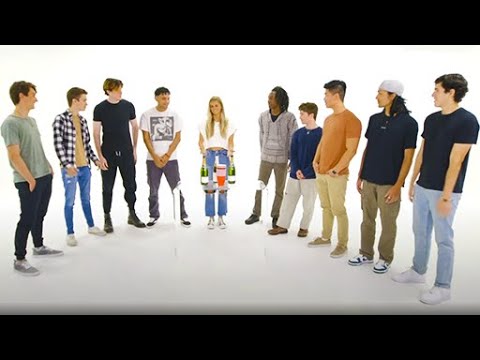 1 Girl Takes on 9 Guys - YouTube