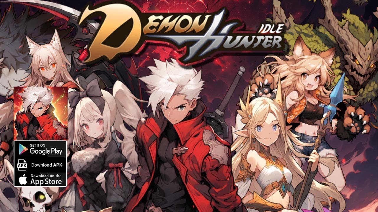 Demon Hunter Idle (GLOBAL) Gameplay Android APK RPG! - YouTube
