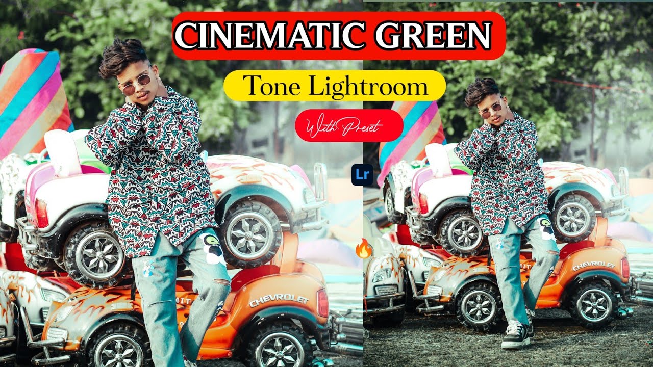 || Lightroom Cinematic Green Tone ||🔥 in Photo Editing - YouTube
