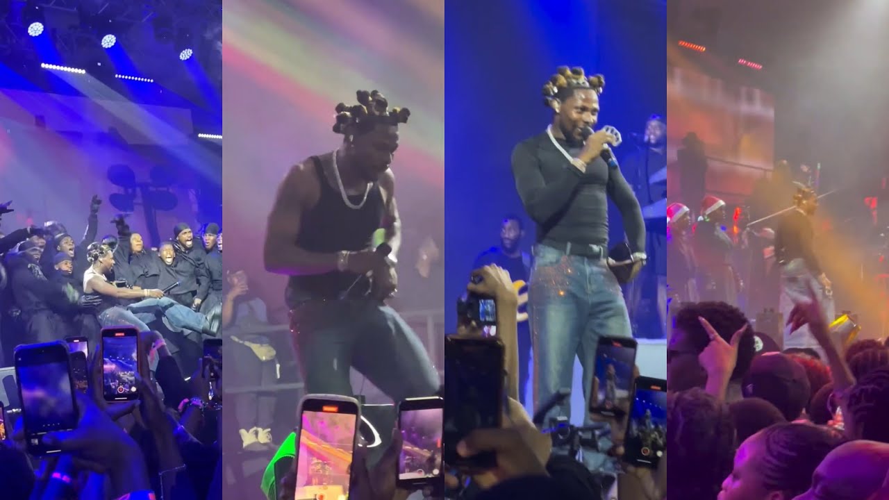 Asake electrifying Christmas Day concert with Davido at Eko Hotel(Full ...