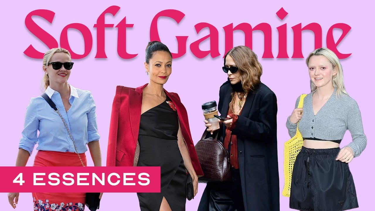 Kibbe Soft Gamine Outfits: beyond the "cute preppy twee" look - YouTube