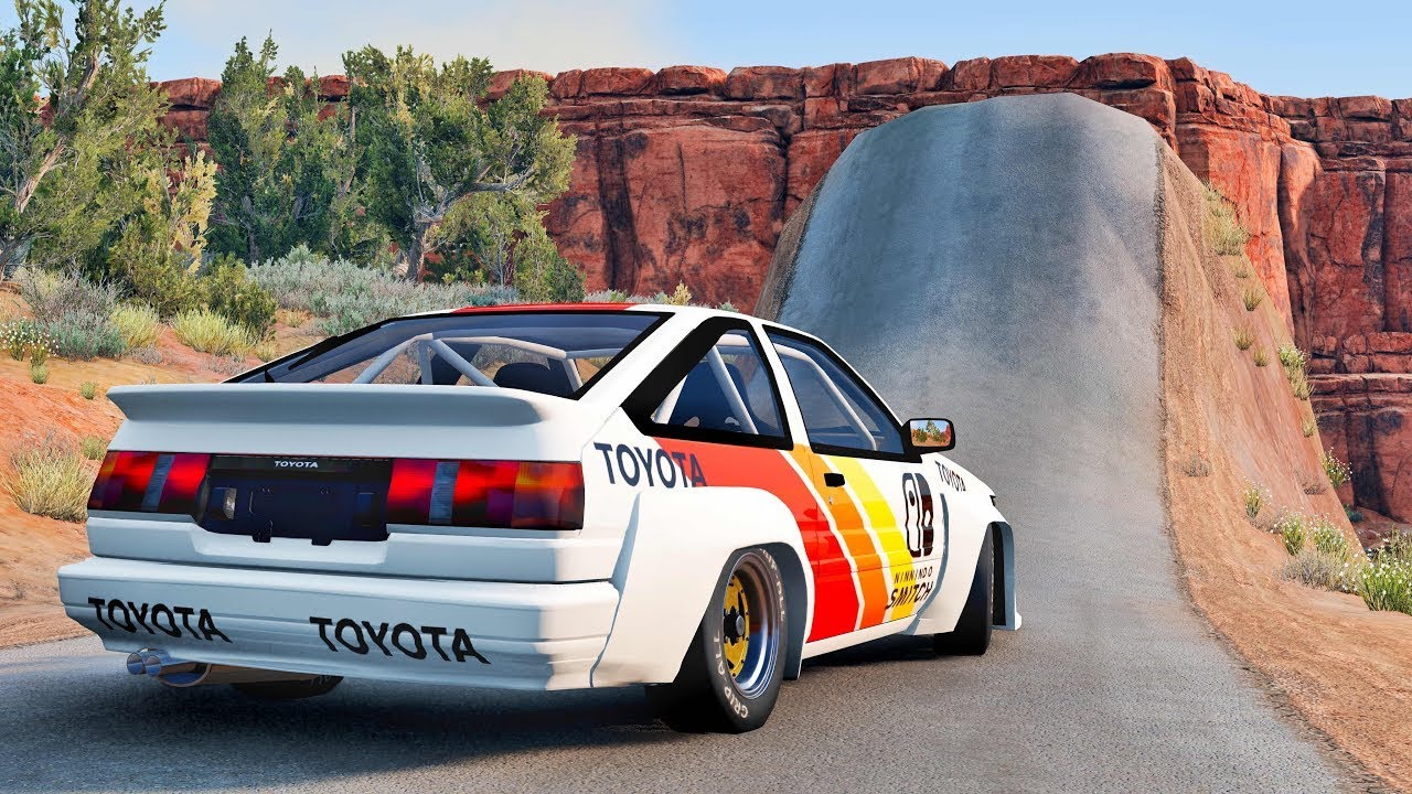 Racing EXPERT Throws Cars at High Speed in BeamNG Drive! - YouTube