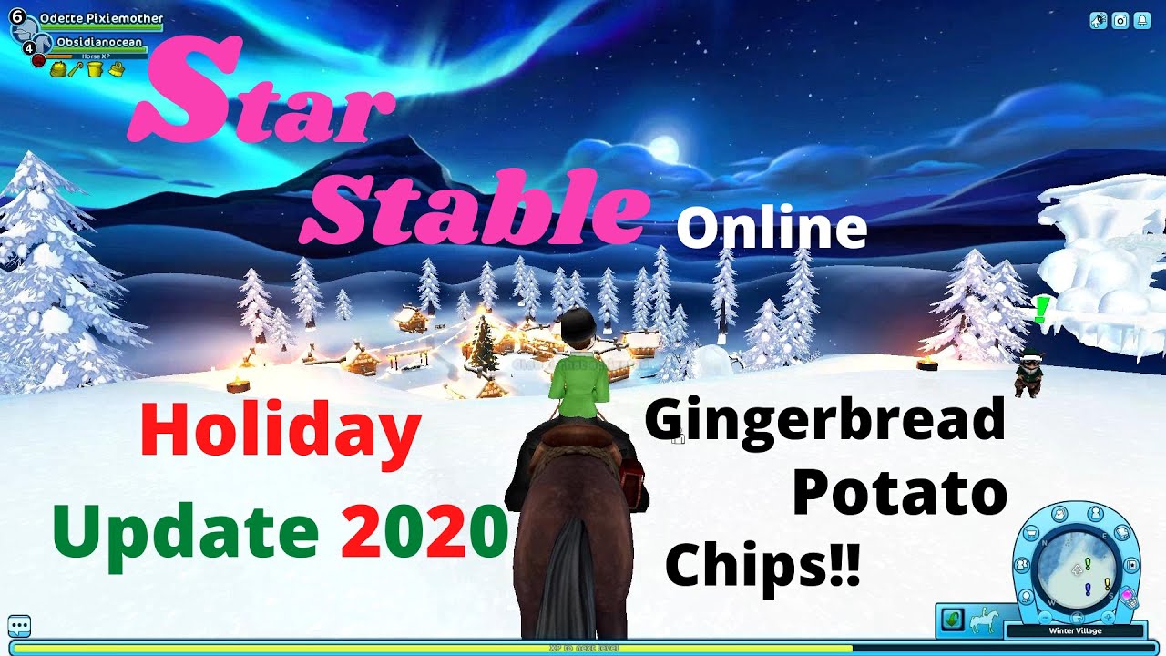 Gingerbread Potato Chips!!! Star Stable Online (SSO) Holiday Update ...