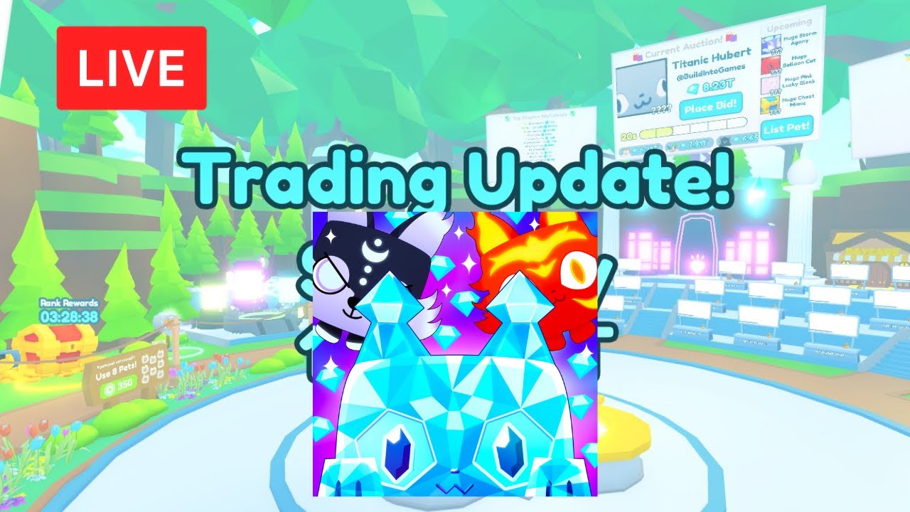 🔴LIVE Pet Simulator X Update - TRADING UPDATE - YouTube