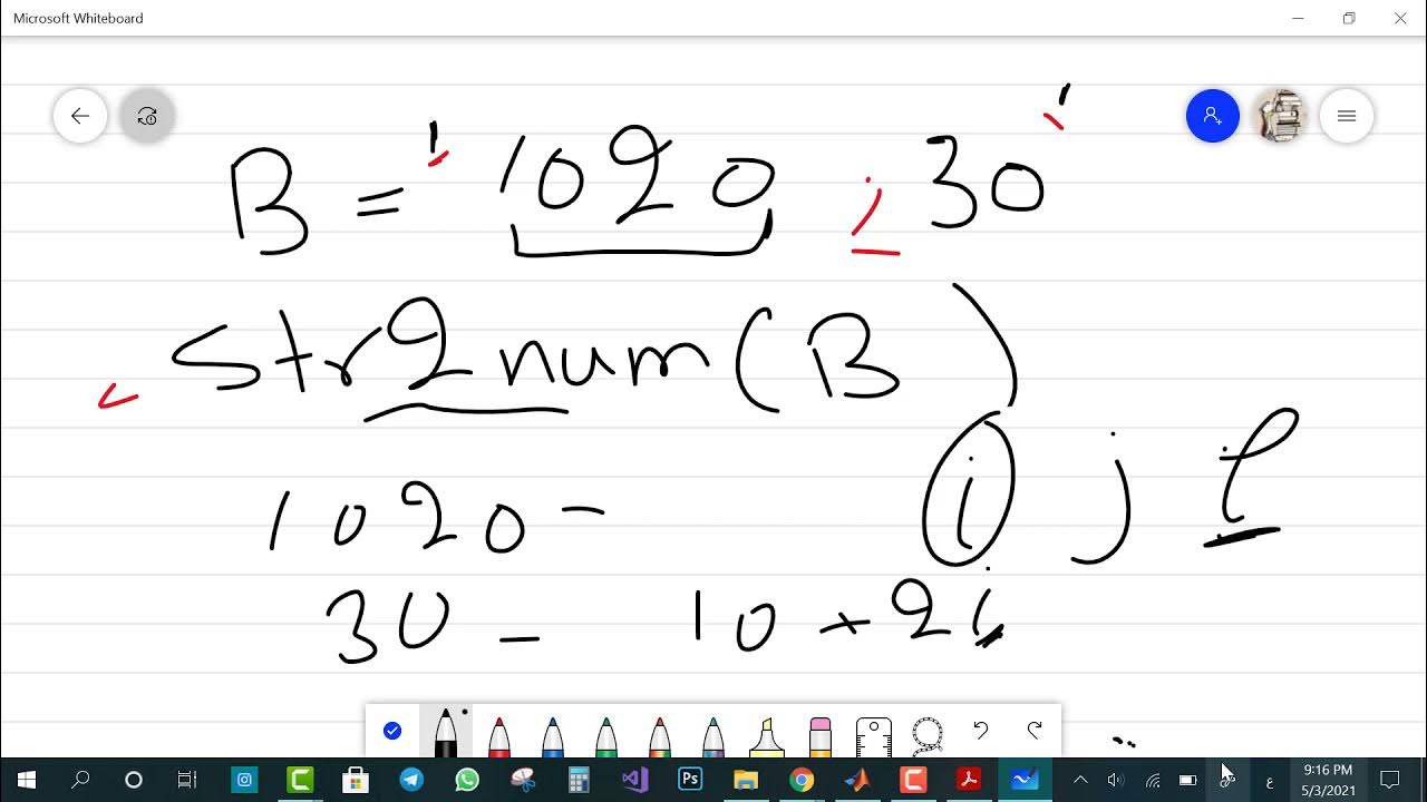 lecture 7 -str2num() function - YouTube