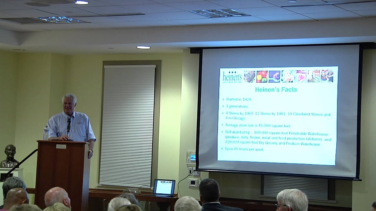 Burton D. Morgan Series: Tom Heinen of Heinen's Grocery Store - YouTube