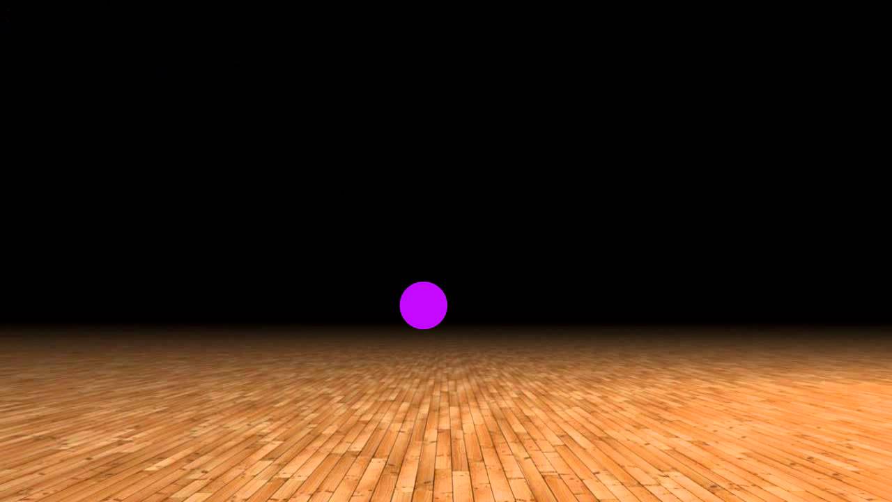 Ball Bouncing on Floor Converted - YouTube