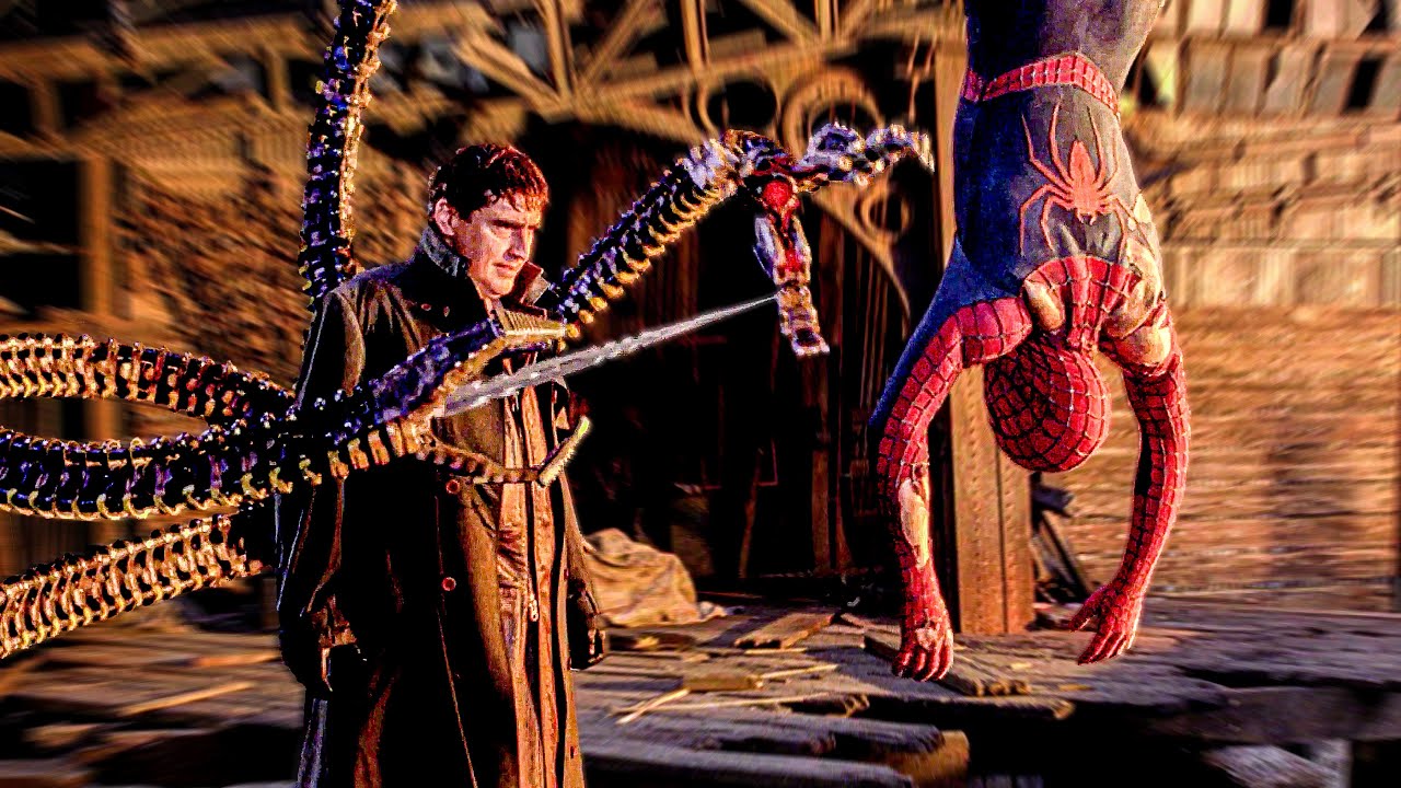 Spider-Man 2 Clip - Spider-Man vs Doc Ock Fight Scene | Superhero ...