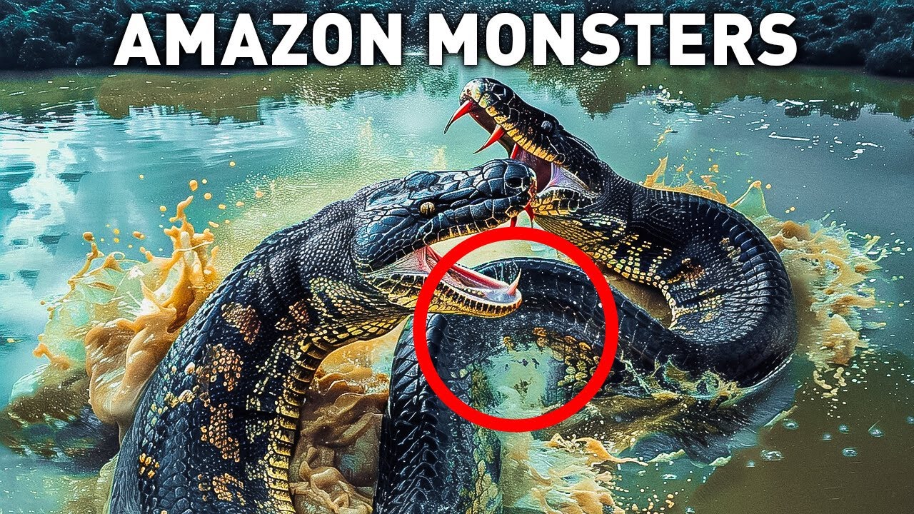 Top 10 Creatures That Haunt the River of Amazon - YouTube