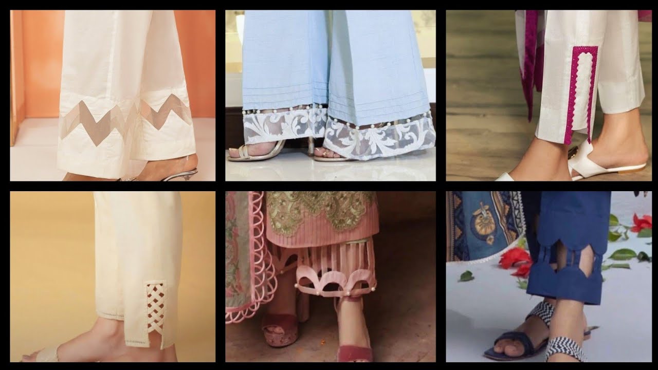 Trouser Design 2025 /Shalwar ke Design/Capri Design /Trouser ke Design ...