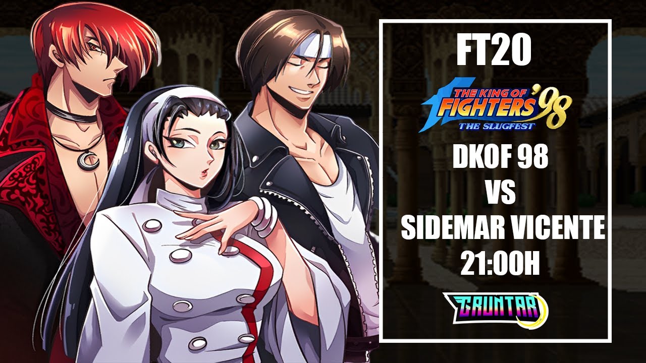KOF98 DKOF 98 VS SIDEMAR VICENTE FT20 - YouTube