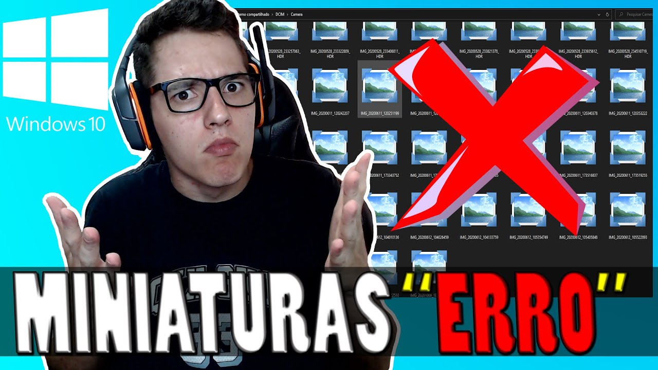 Como voltar a ver MINIATURAS de FOTOS no Windows 10 - YouTube