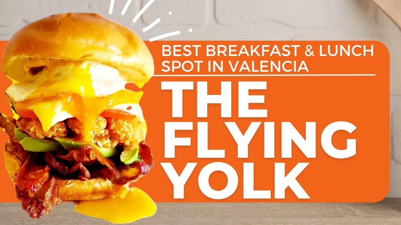 BEST Breakfast Spot in Valencia The Flying Yolk Review - YouTube