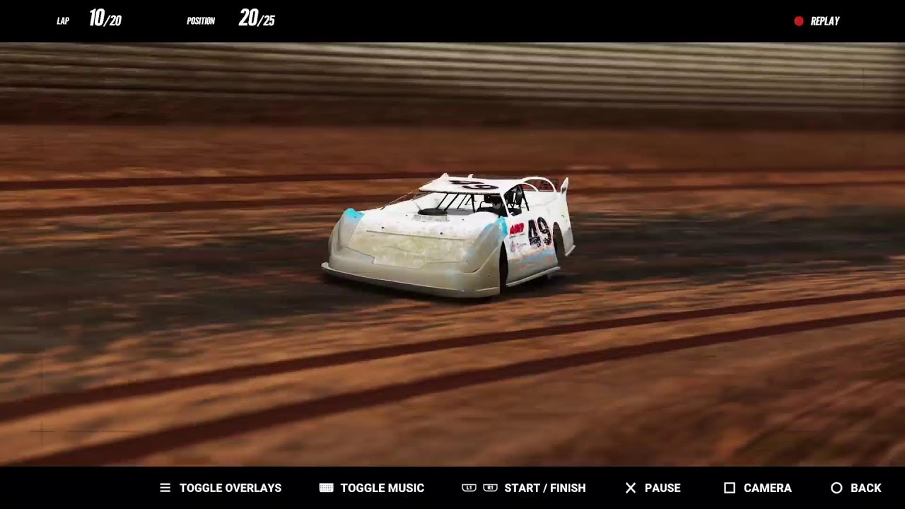 World Of Outlaws Dirt Racing: Dirtcar Pro Late Models Race 7 Port Royal ...