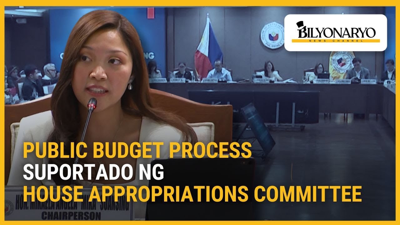 House Appropriations Committee, nagpatupad ng full transparency sa ...