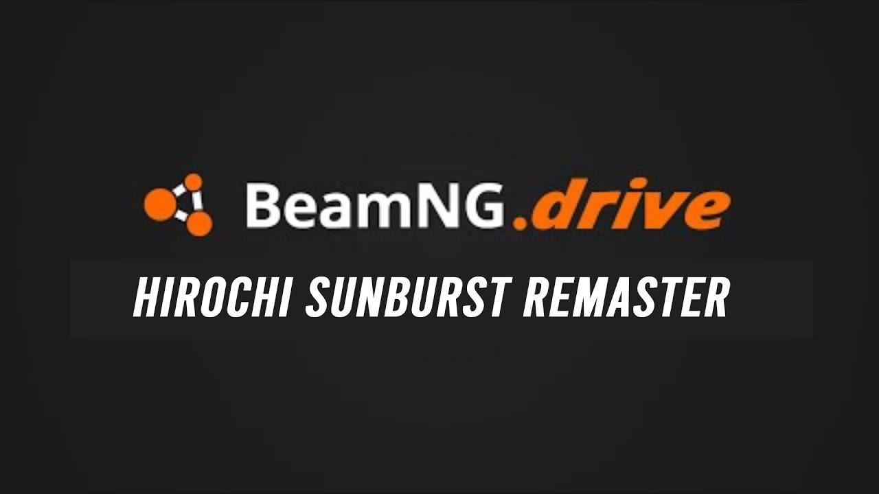 BeamNG.drive - Hirochi Sunburst Remaster - YouTube