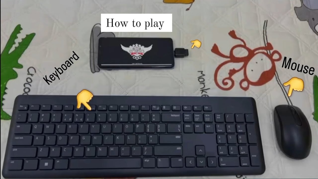 How to play free fire max 🔥 With keyboard and mouse 🔥#freefiremax# ...