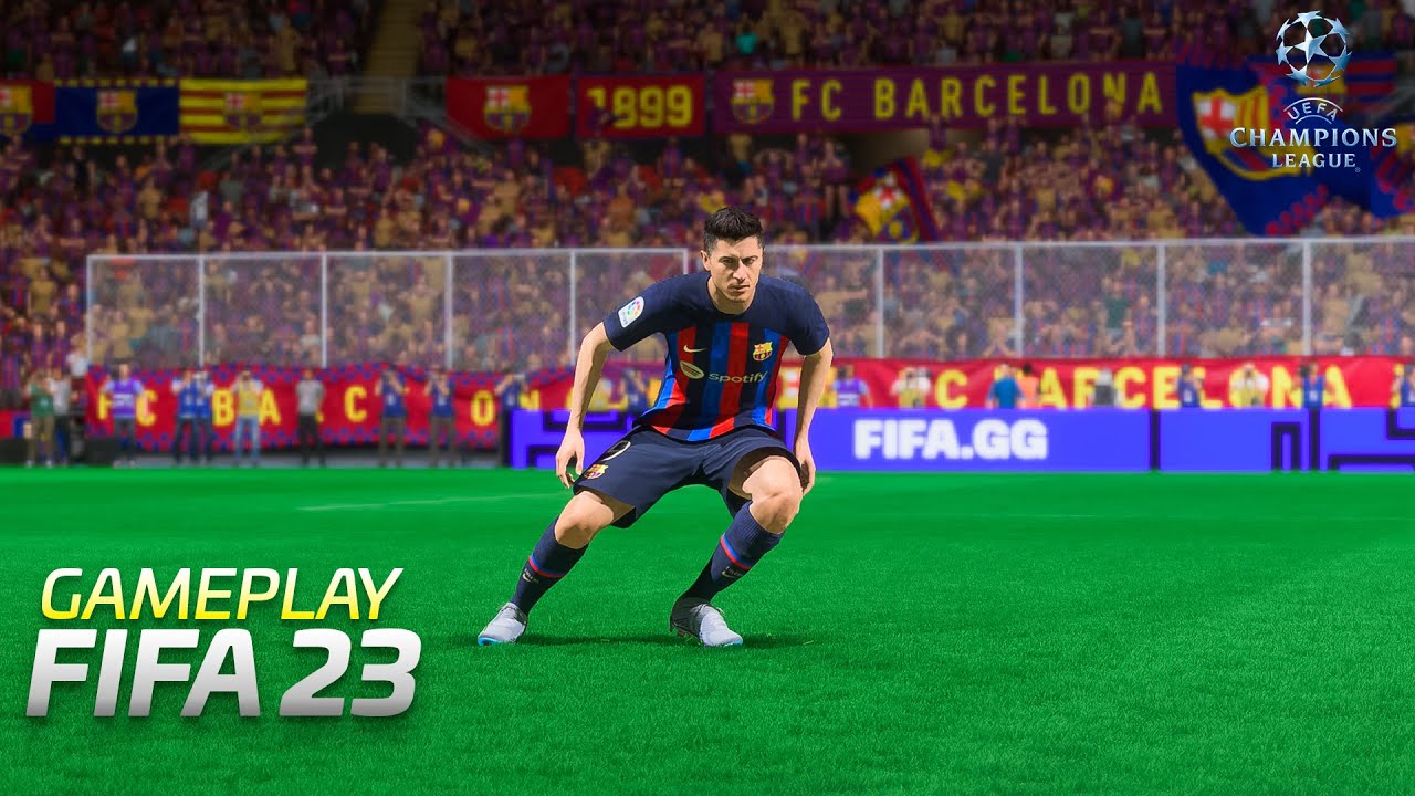 FIFA 23 | BARCELONA X FC VIKTORIA PLZEN | LIGA DOS CAMPEÕES | A VOLTA ...