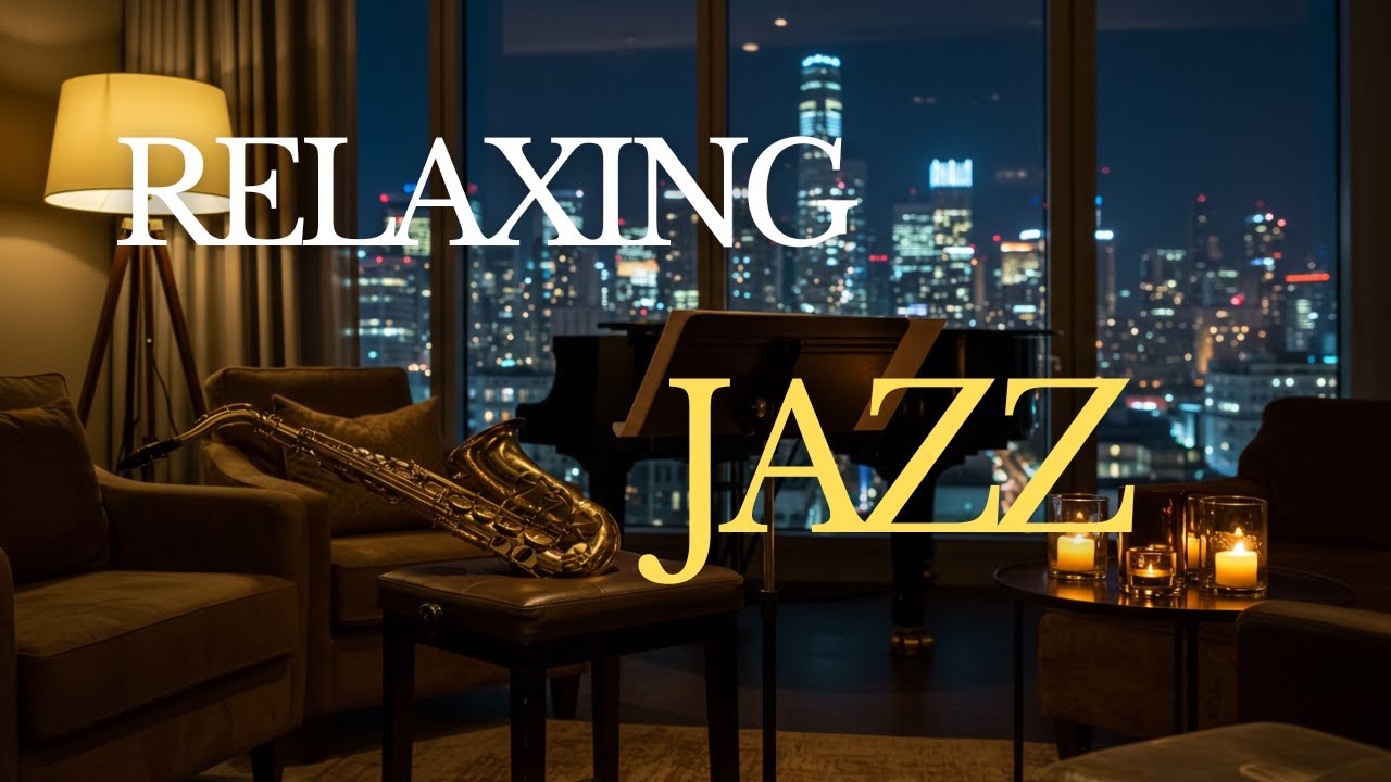 Relaxing Jazz Vibes 🎷 Smooth Saxophone & Piano for Focus and Relaxation ...