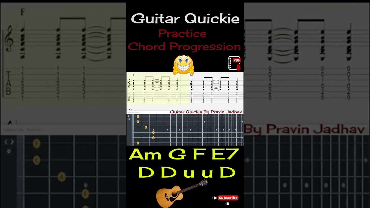 G F Guitar Chord