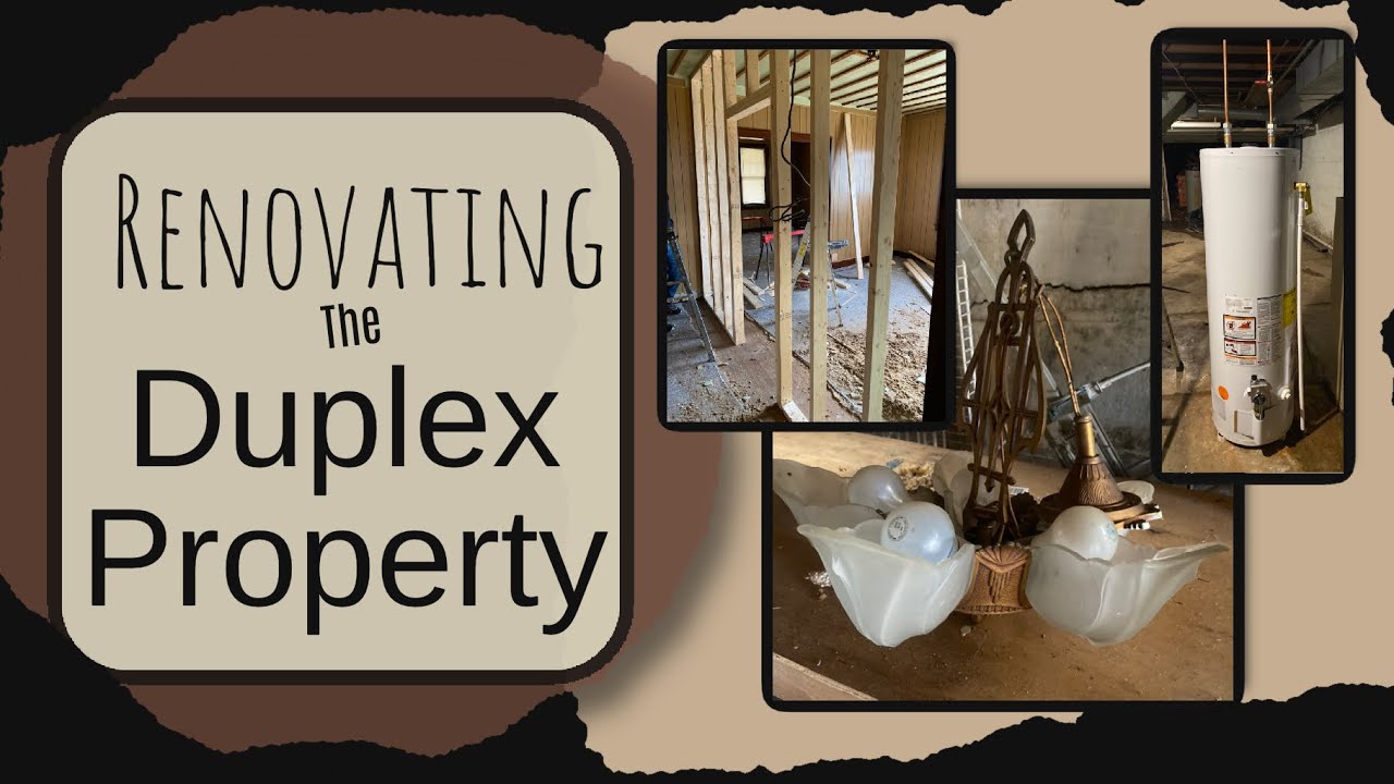 Renovations begin inside the duplex - Abandoned Duplex Rental Rehab ...