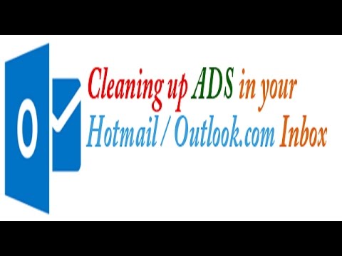 how to remove advertisement from hotmail,simple way speech with demo ...
