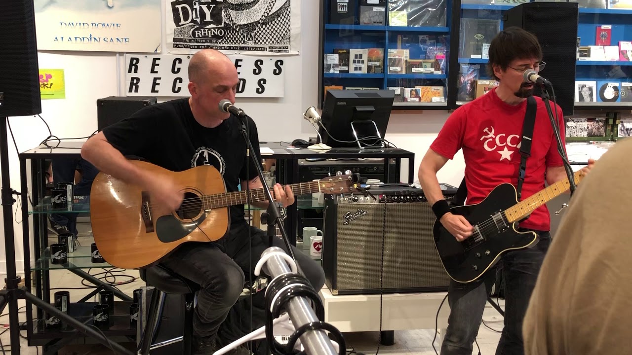 Jawbox - "Spoiler" (J. Robbins and Bill Barbot Acoustic) [Reckless Records, Chicago, IL, 7.28.19 ...