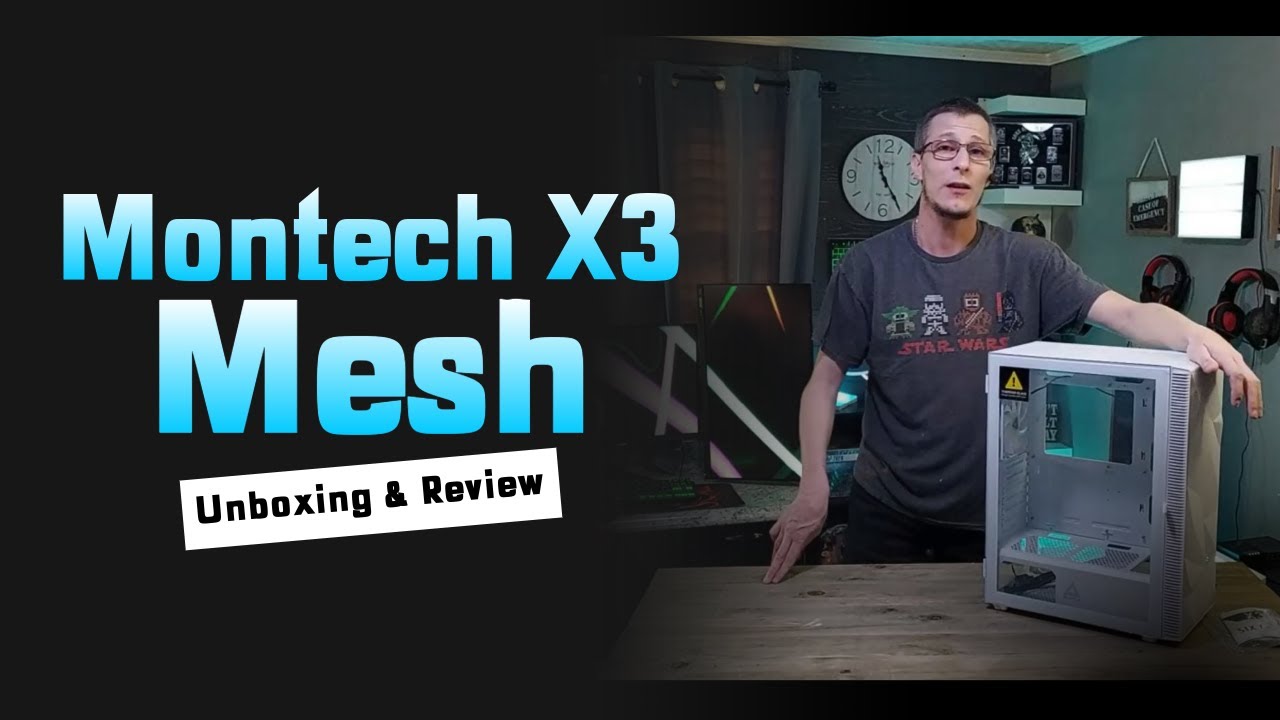 Montech X3 Mesh | Unboxing & Review - YouTube