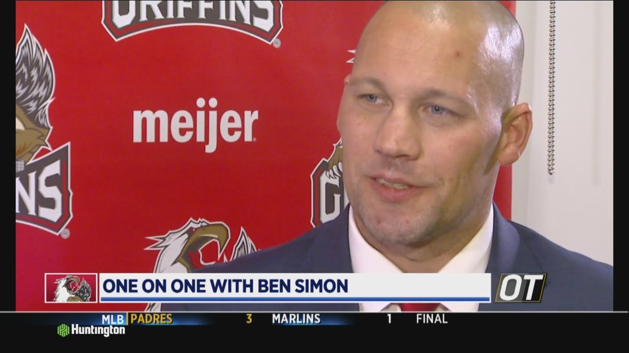 Sports OT: New Griffins coach Ben Simon - YouTube
