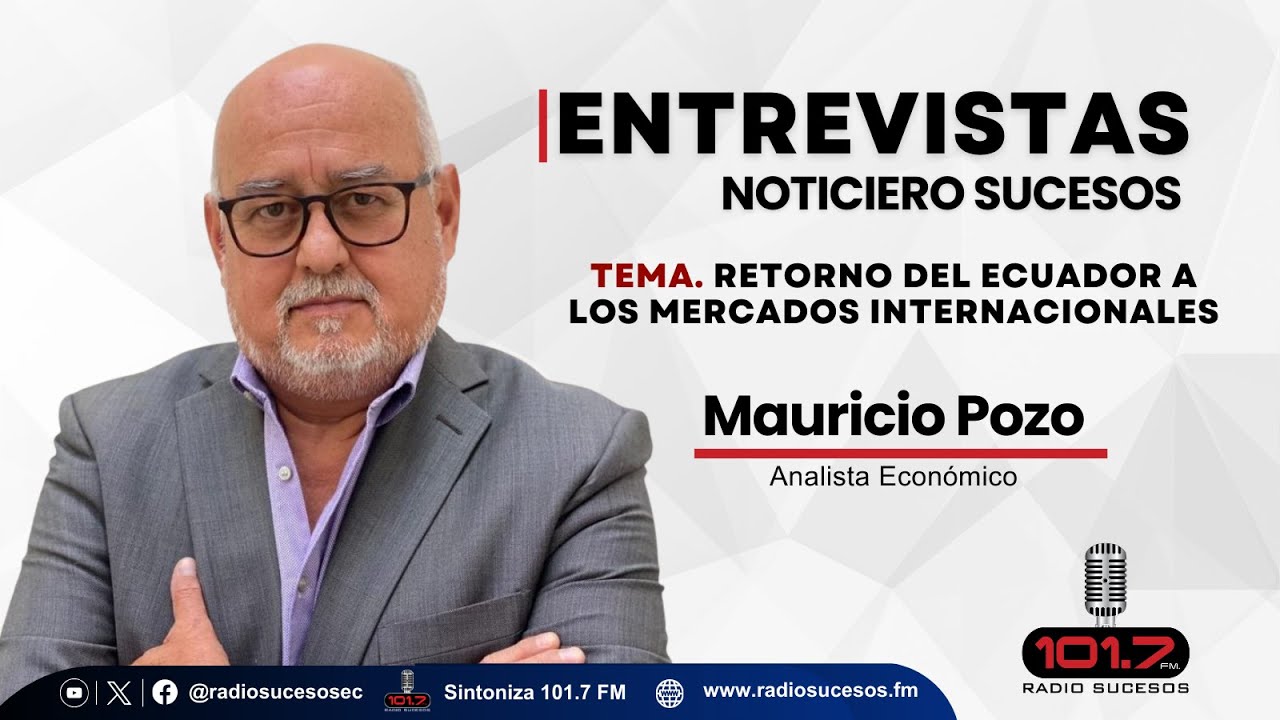 Entrevista Mauricio Pozo, Analista Económico - YouTube