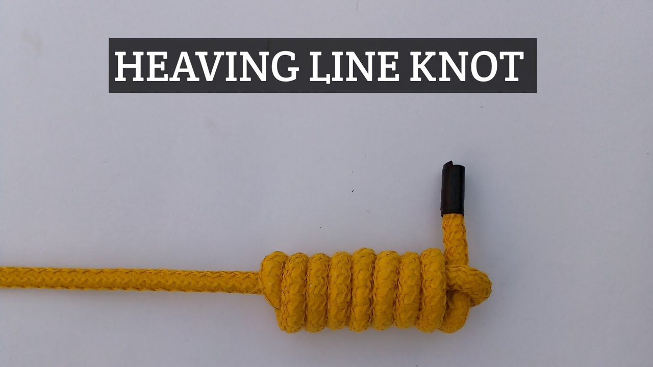 HOW TO TIE A HEAVING LINE knots|#how #knots 👌@knotsfactory - YouTube