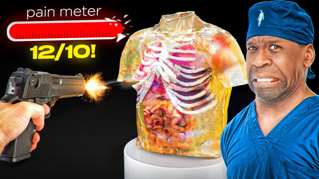 Getting Shot Really, REALLY Hurts!! Dr Chris Raynor Explains - YouTube