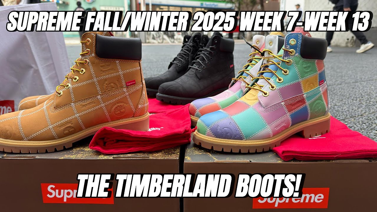 SUPREME OVERLOAD!!! Fall/Winter 2025 Week 7–13 UNVEILED + Japan ...