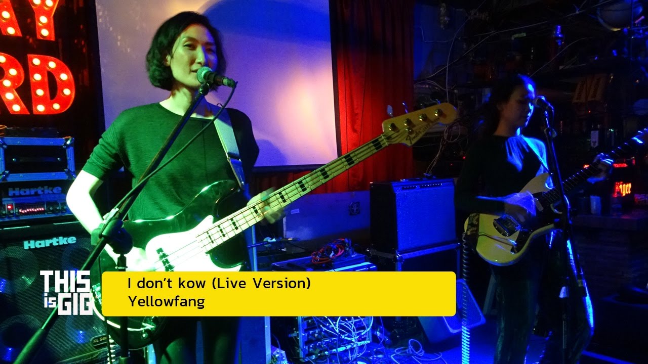 Yellow Fang (Live) I Don't Know | 17122016 Playyard - YouTube