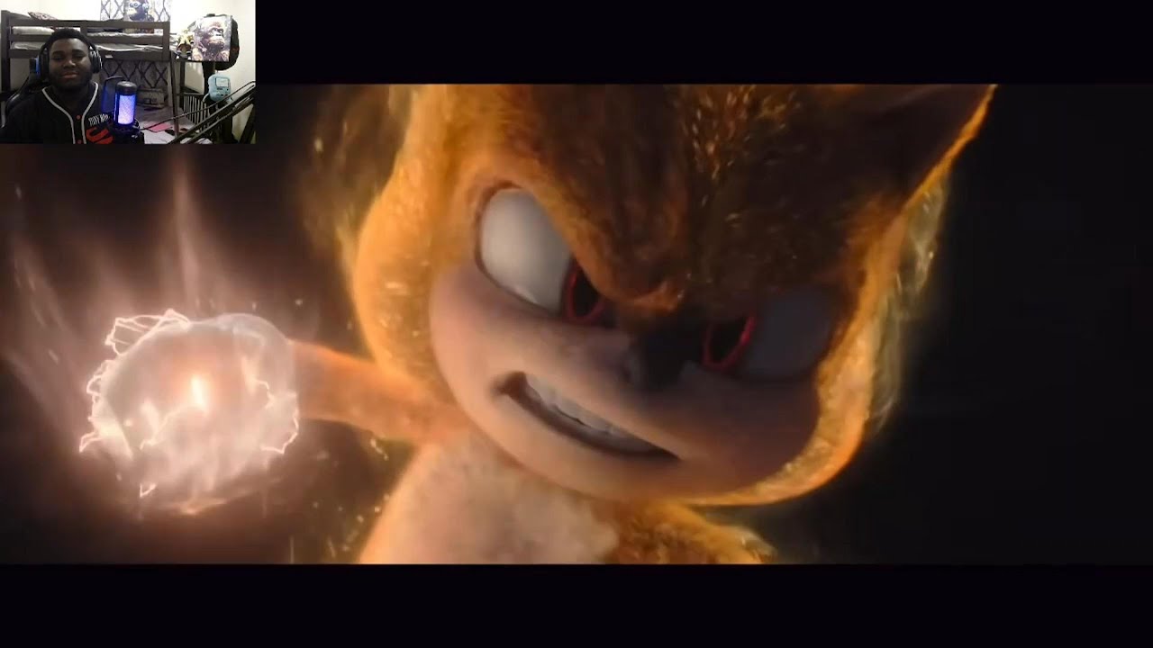 When SONIC and SHADOW ran a Dragon Ball Z level FADE reaction - YouTube