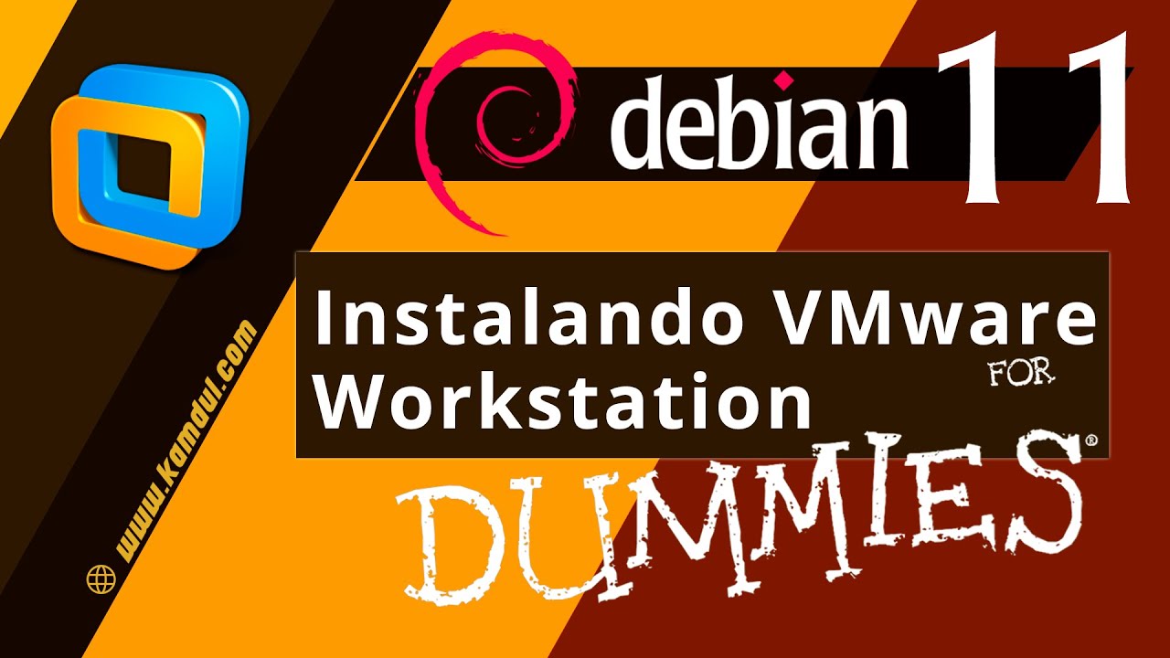 Debian 11 para dummies - VMware Workstation Player v16.2 - YouTube