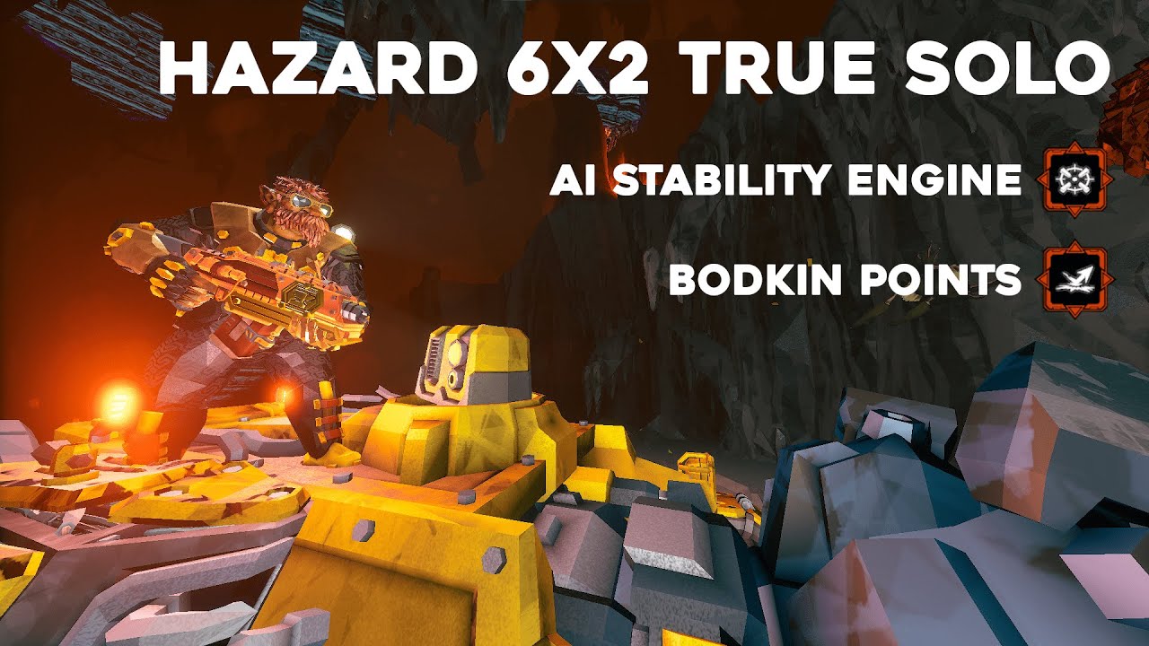 DRG: Hazard 6x2 Scout ESCORT True Solo | AI Stability Engine GK2 ...