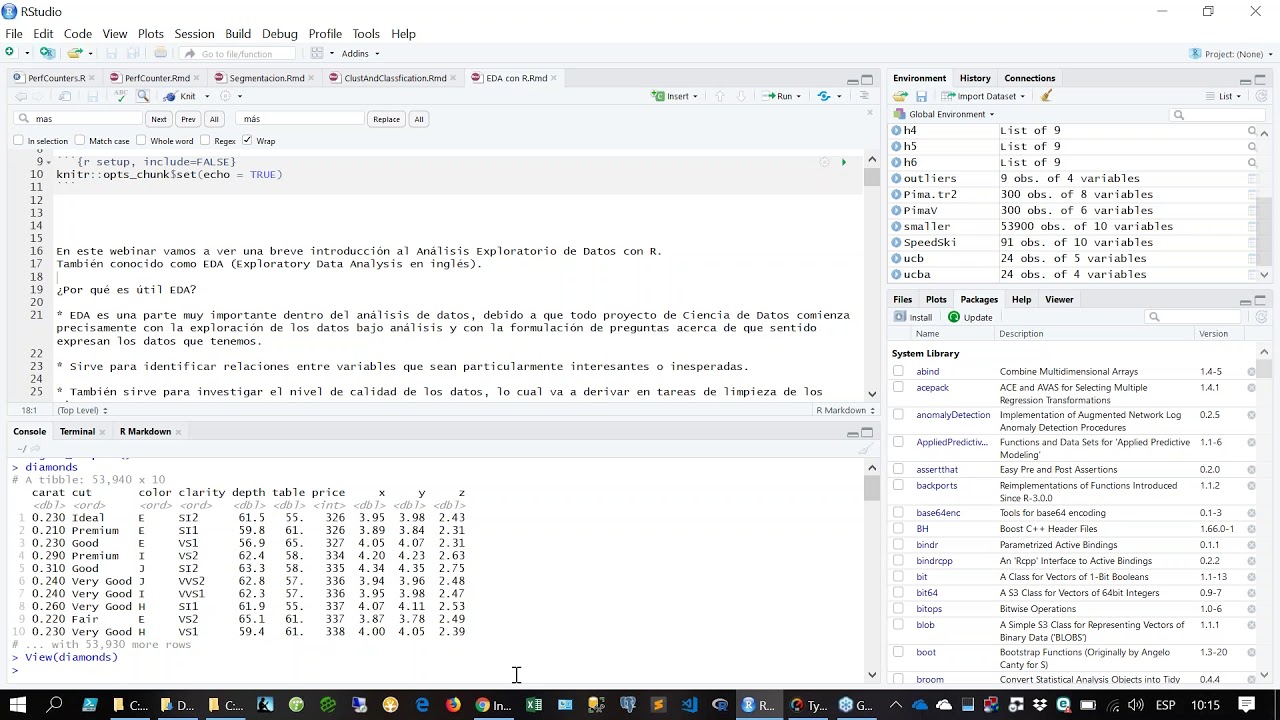 Webinar Introduccion al Analisis de Datos con R - YouTube