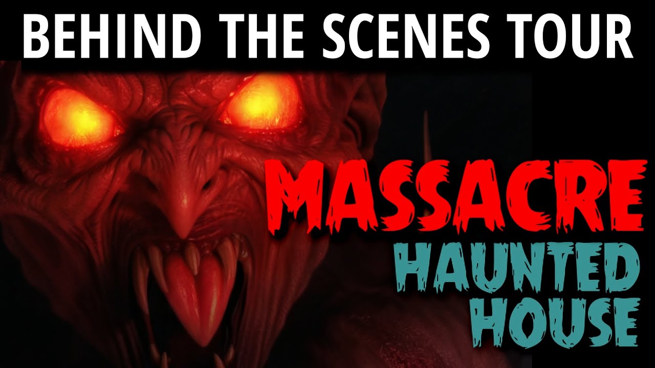 Scary Scenes For Haunted Houses Haunted House With Dark Horror