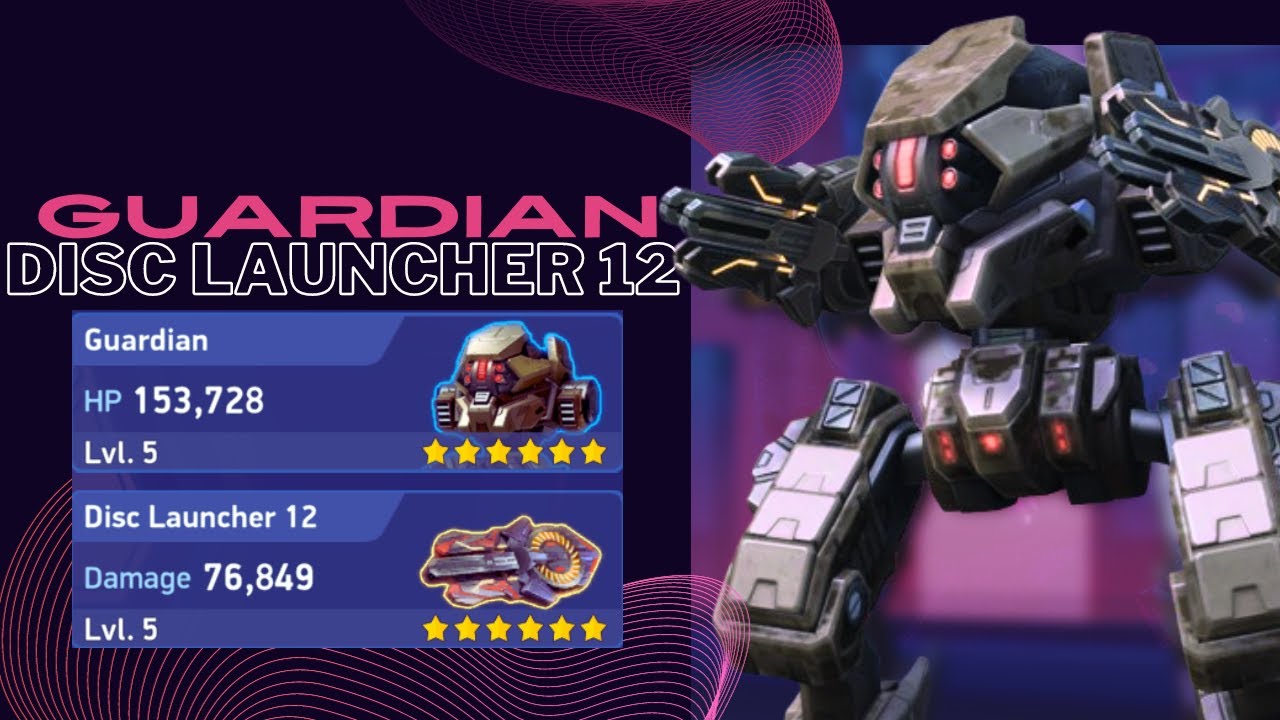 Mech Arena #33| Guardian with Disc Launcher 12. gameplay. - YouTube