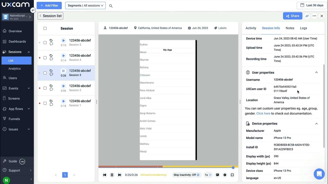 Nativescript With Visual User Insights Using Uxcam Via Nativescript Uxcam Youtube