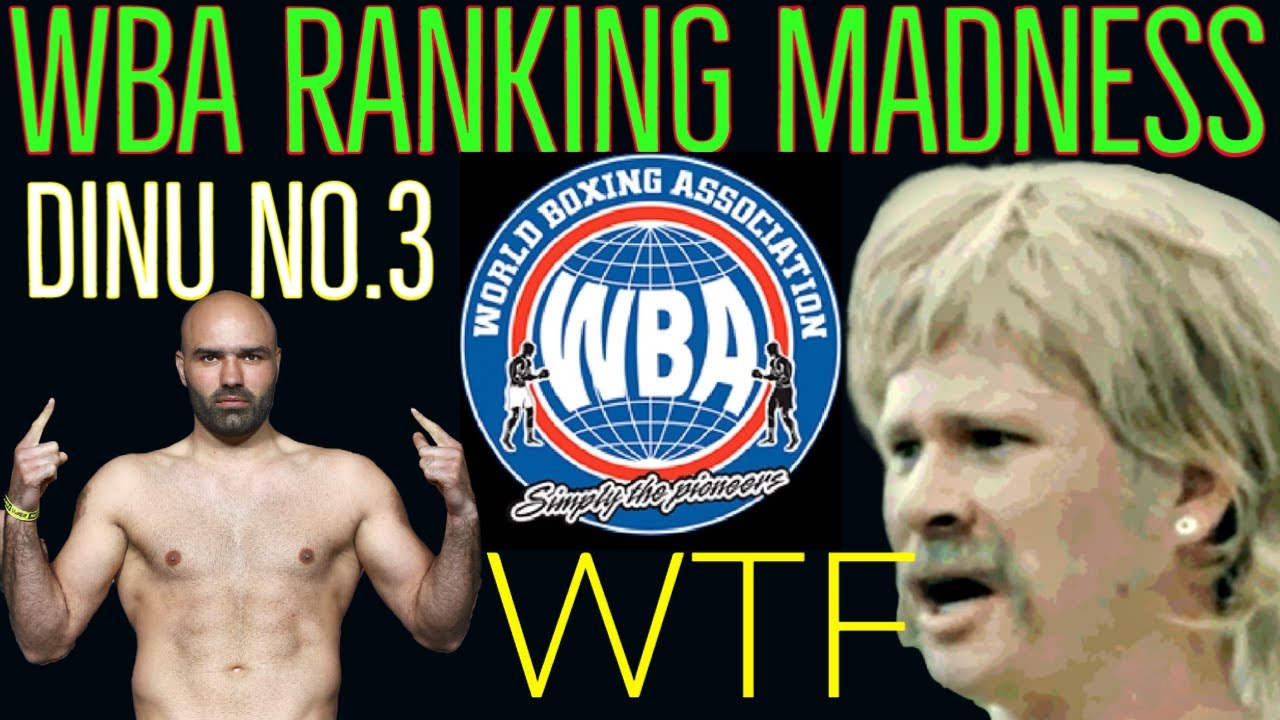 WBA RANKING MADNESS CONTINUES - YouTube