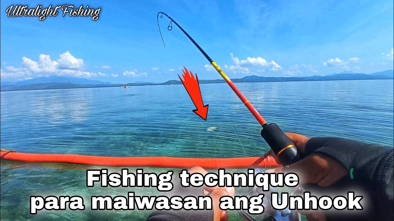 Mabisang paraan para iwas unhook ang isda | Advance fishing tutorial ...