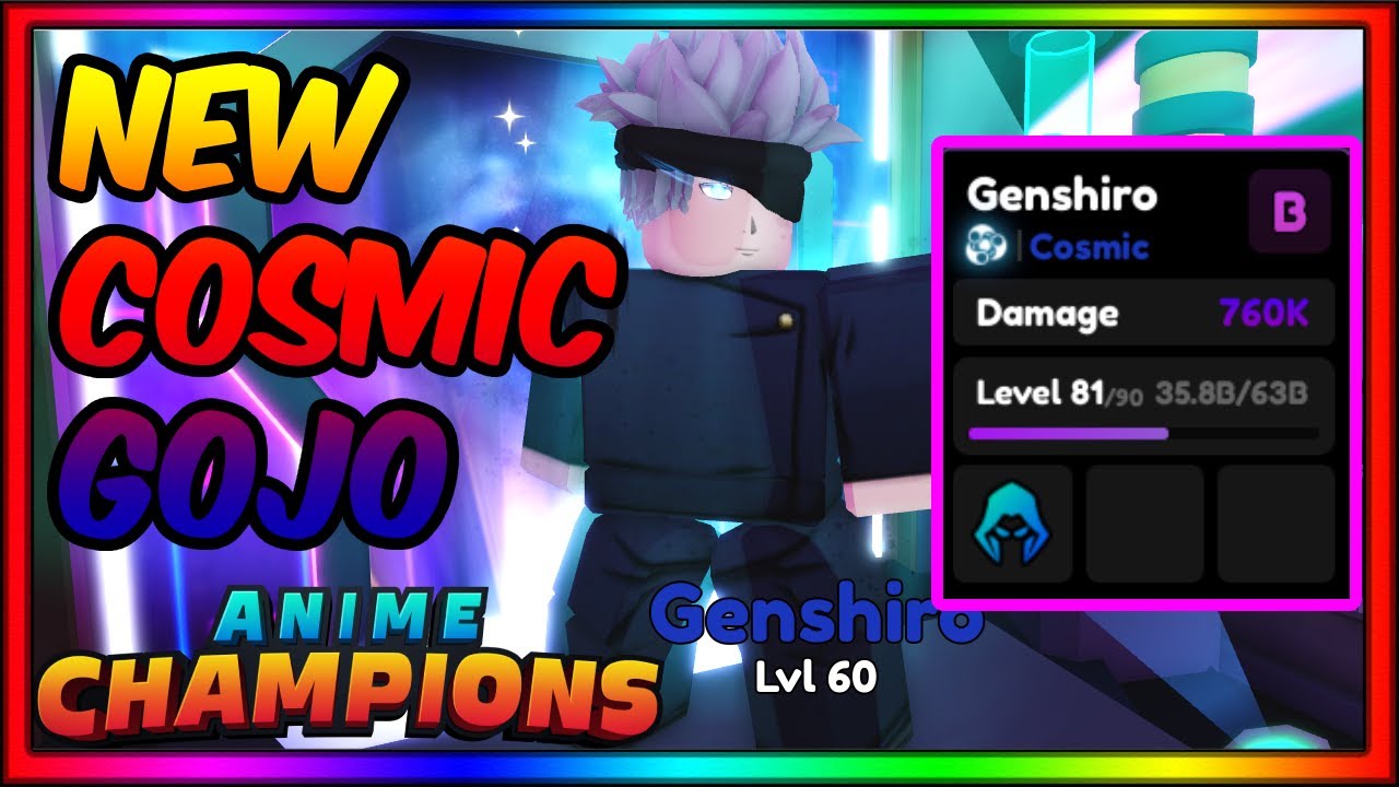 *NEW* BUFFED COSMIC GOJO WITH MYTHICAL ASSASSIN QUIRK IN ANIME ...